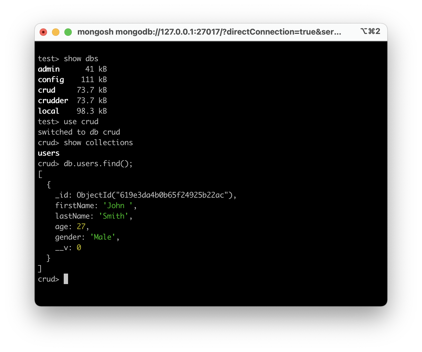 Nodejs And Express CRUD - Moe's Link
